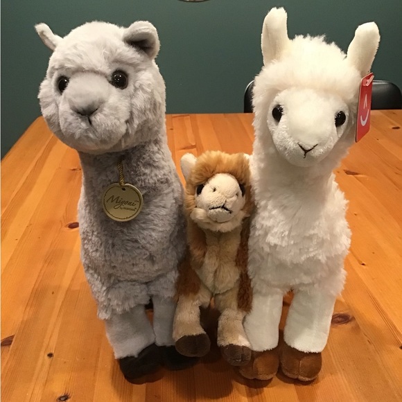 Toys | Alpaca Family Plush Lot Of 3 Aurora Miyoni Save Our Space | Poshmark